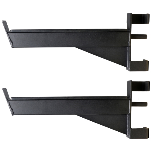 PRISP Safety Spotter Arm Attachments - Barbell Catchers for 2x2 Squat Racks, Sold in Pairs ...