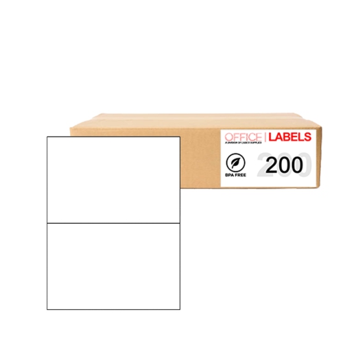 200 Sheets of Labels 5-1/2" x 8-1/2" 2up 400 Labels 5126 | Best Buy Canada