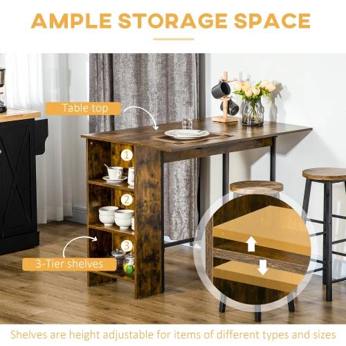 Drop leaf bar table store
