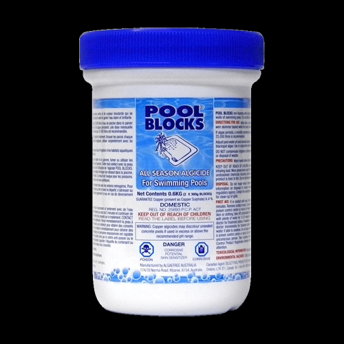 AlgaeFree Pool Blocks Algaecide Pucks 600g - 2 Pack | Best Buy Canada