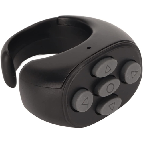 Laptopking Remote Control Ring, BT 5.3 Remote Page Turner Support ...