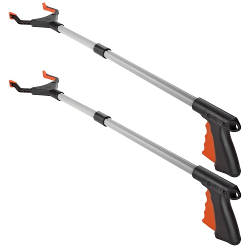 Reacher Grabber Tool (2-Pack) 32-Inch-Long Folding Picker Upper ...