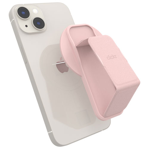 CLCKR MagSafe Cell Phone Grip & Stand - Pink | Best Buy Canada