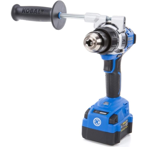 Kobalt Kobalt 24-Volt Max 4-Tool Lithium Ion (Li-ion) Brushless Motor Cordless Combo Kit with ...