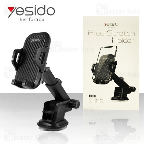 Yesido C23 | Universal Car Phone Holder Stand | Dashboard Windshield GPS Car Mount Bracket ...