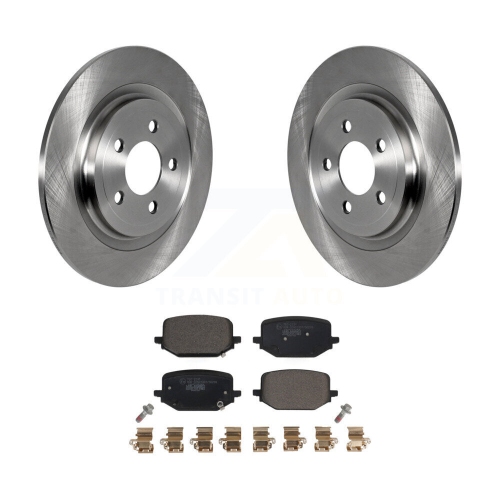 Rear Disc Brake Rotors And Ceramic Pads Kit For 2022-2024 Ford Explorer ...