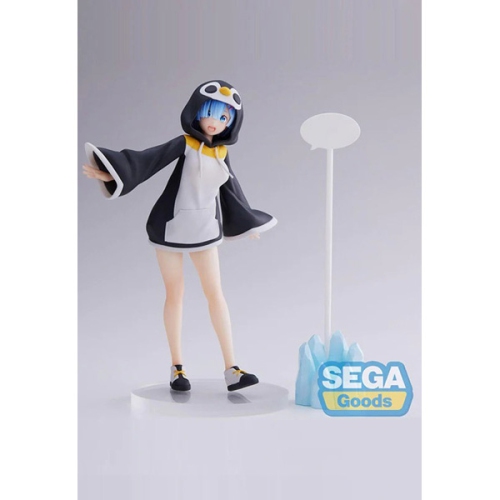 Re:Zero Luminasta Rem Kotoriasobi (Penguin Hood) 8" Figure | Best Buy ...