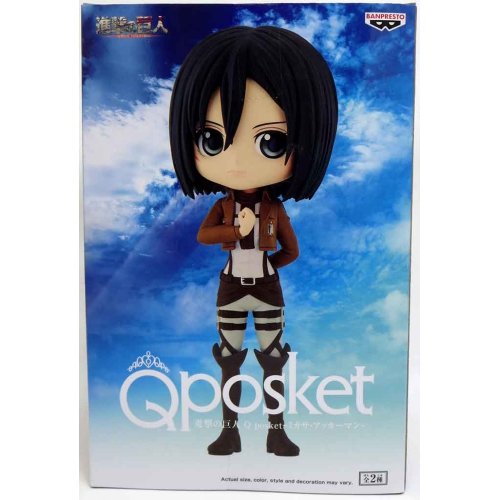 Attack On Titan 5 Inch Static Figure Q-Posket - Mikasa Ackerman Ver A | Best Buy Canada