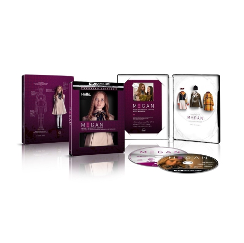 M3GAN [Includes Digital Copy] [SteelBook] [4k Ultra HD Blu-ray/Blu-ray] [Only @ Best Buy] | Best ...