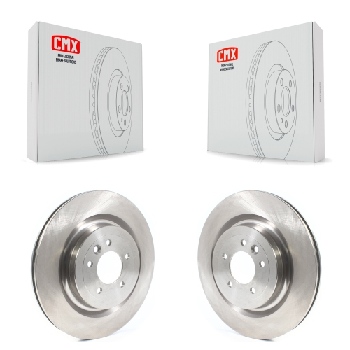 Rear Disc Brake Rotors Pair For Land Rover Range Sport Defender 110 ...