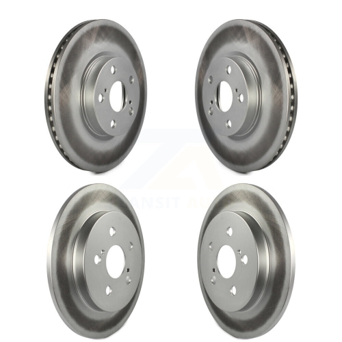 Front Rear Coated Disc Brake Rotors Kit For Toyota Corolla Matrix ...