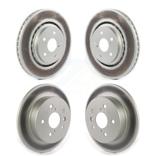 Front Rear Coated Disc Brake Rotor Kit For 2022 Toyota Camry TRD With ...