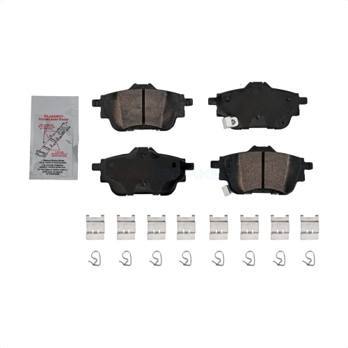 Rear Ceramic Disc Brake Pads NWF-PRC2306 For 2020-2023 Nissan Sentra ...