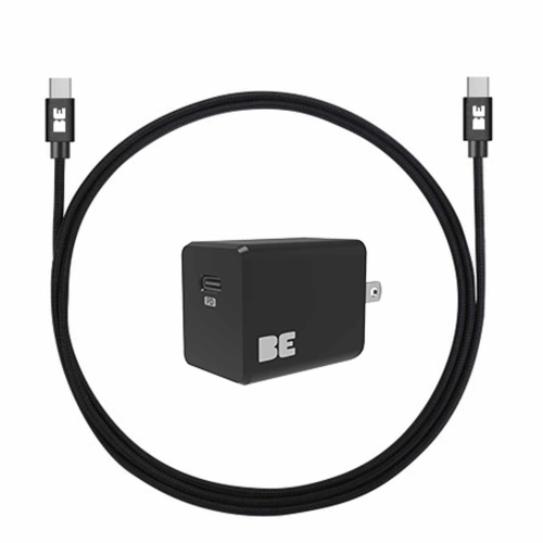 Blu Element Wall Charger USB-C 20W PD w/USB-C Cable 4ft Black | Best Buy Canada