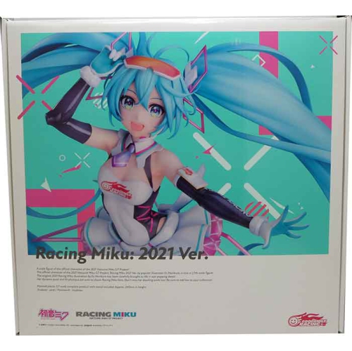 Hatsune Miku GT Project 9 Inch Statue Figure 1/7 Scale PVC - Racing Miku 2021 Version | Best Buy ...