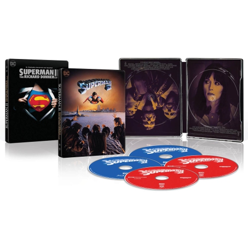 Superman II (Theatrical & Donner Cut) 4K ULTRA HD [Steelbook] (Includes ...