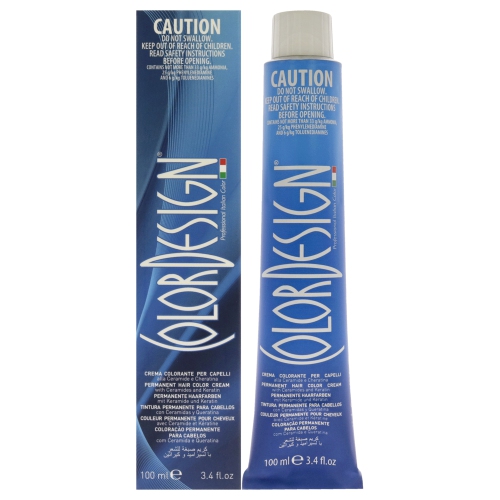 Permanent Hair Color - 4 4N Brown by ColorDesign for Unisex - 3.4 oz ...