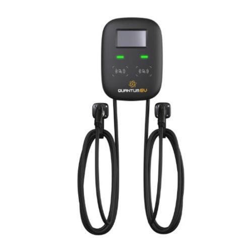 Quantum Charge Duo Charger 48 Amp AC EV Fast Charger Level 2, Dual 25Ft ...