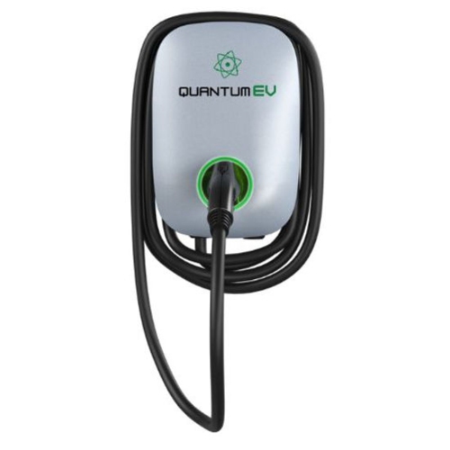 Silver Quantum Charge 48 Amp AC EV Fast Charger Level 2, 18Ft Cable ...