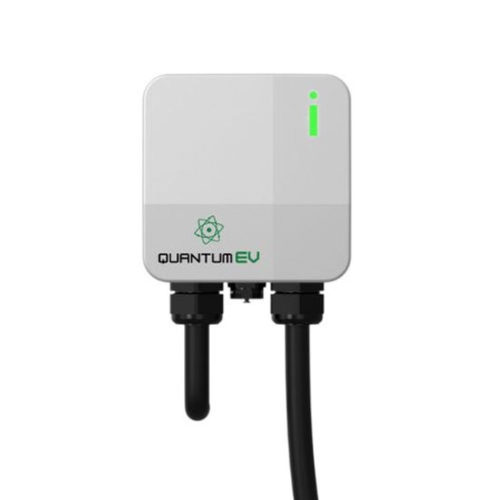 Silver Quantum Charge Lite Charger 32 Amp AC EV Fast Charger Level 2 ...