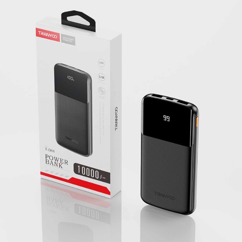 TRANYOO T-D08 10000mAh Digital Display Dual USB Portable Mobile Power Bank Charger | Best Buy Canada