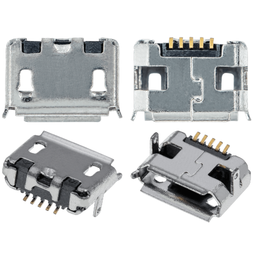 Replacement Charging port soldering required - 05 Pin - Micro B - 2 ...