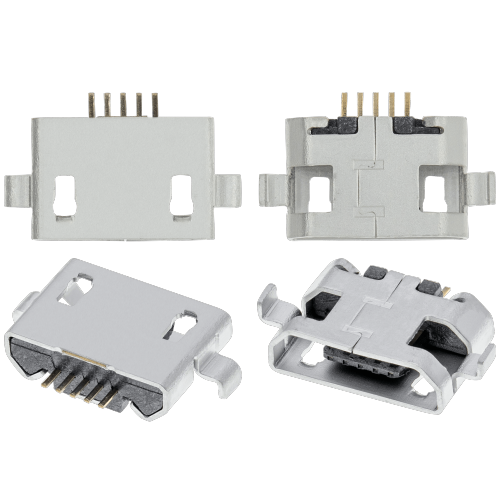 Replacement Charging port soldering required - 05 Pin - Micro B - 2 ...