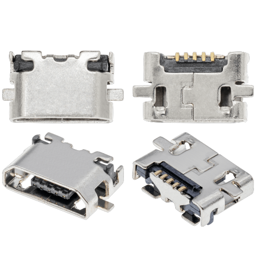 Replacement Charging port soldering required - 05 Pin - Micro B - 2 ...