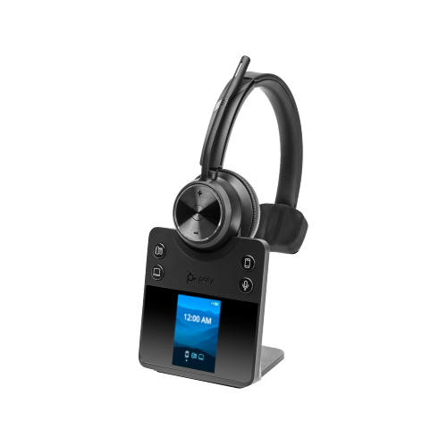 HPI Poly Savi 7410 On-Ear Noise Cancelling Wireless Bluetooth Headset ...