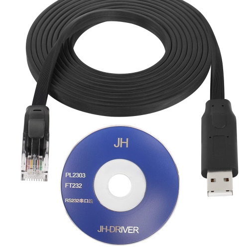 USB Console Cable USB A to RJ45 Network Device Console Debug Cable ...
