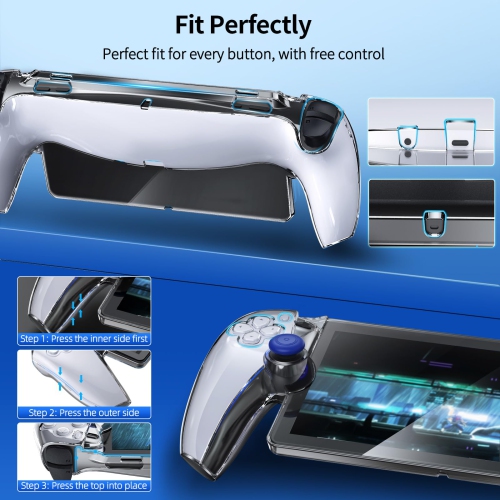 Carrying Case Accessories PS5 Portal,Full Protection Bundle with ...