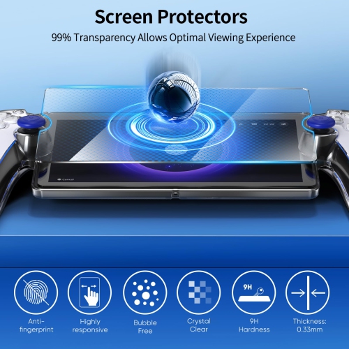 Carrying Case Accessories PS5 Portal,Full Protection Bundle with ...