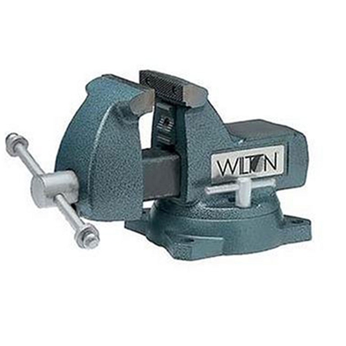 Wilton Tools 21400 Mechanics Bench Vice Grip with 5 Inch Jaw and Swivel ...