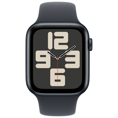 Apple Watch SE (GPS) 44mm Midnight Aluminum Case with Apple Watch SE (GPS) 44mm Midnight Aluminum Case with