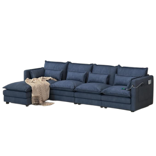 Comfy l shaped sofa store