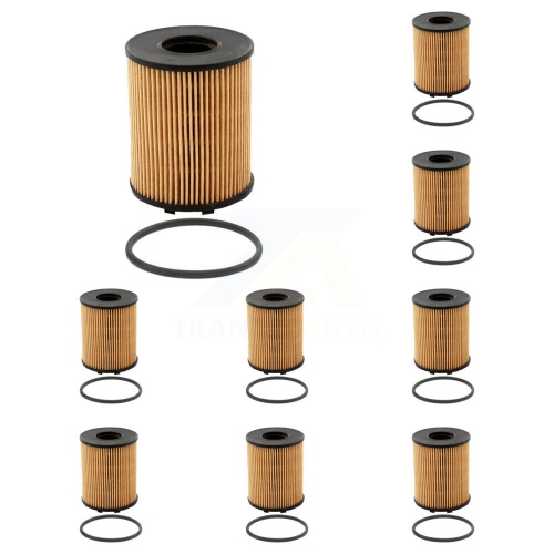 Engine Cartridge Oil Filter (9 Pack) For Fiat 500 Dodge Dart Jeep ...