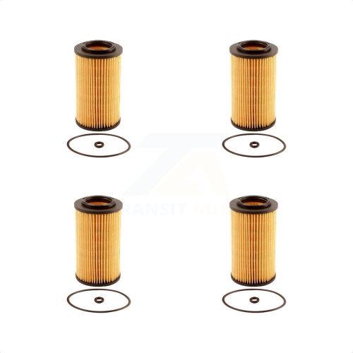 Engine Cartridge Oil Filter (4 Pack) For Hyundai Santa Fe Sonata Kia ...
