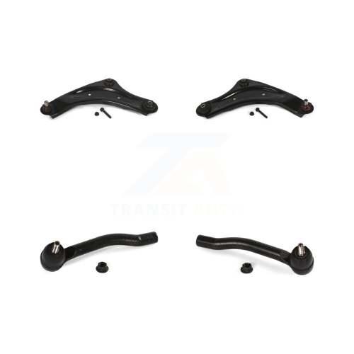 Front Suspension Control Arm Assembly And Tie Rod End Kit For Nissan ...