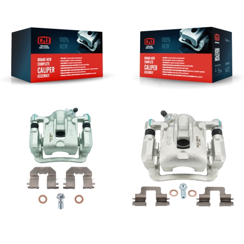 Rear Disc Brake Caliper Left Right Side (Driver Passenger) Kit For ...