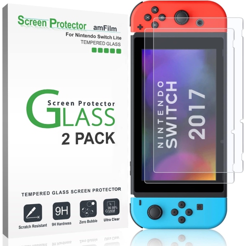 Nintendo Switch Screen Protector 2 Pack Premium Tempered Gl Screen Protector Film for Nintendo Switch Best Buy Canada