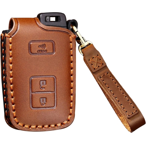 Leather Key Fob Cover for Toyota 4runner 2021 Tacoma 2020 Tundra Land ...