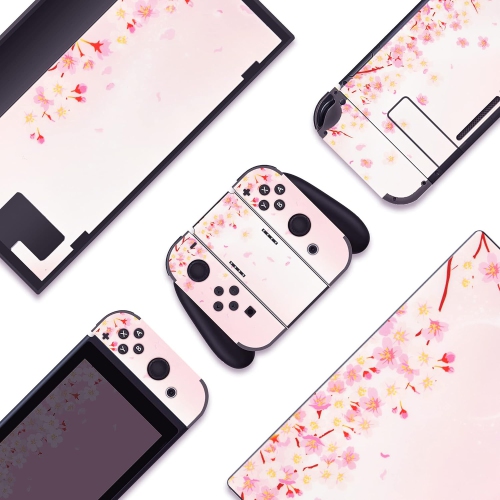 Sakura Switch Skin | Pastel Sticker Wrap Vinyl Decal | Cute Japanese ...