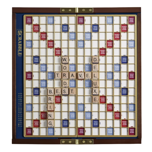 WS GAME COMPANY Scrabble Deluxe Travel Edition