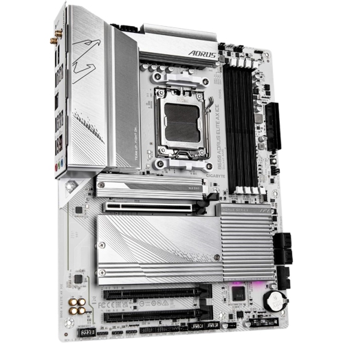 GIGABYTE B650 AORUS Elite AX ICE (AM5/ LGA 1718/ AMD/ B650/ ATX/ DDR5 ...