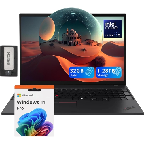 Lenovo ThinkPad T16 G3 16" WUXGA Laptop, Intel Ultra 5 125U, 1.28TB ...