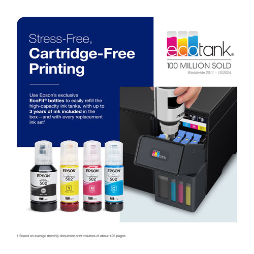 Epson EcoTank ET-2980 Wireless All-In-One Supertank Inkjet Printer - Black | Best Buy Canada