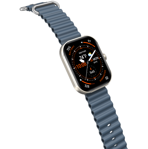 3Plus MEGA Smart Watch with 2.02" AMOLED Display, Bluetooth on Wrist ...