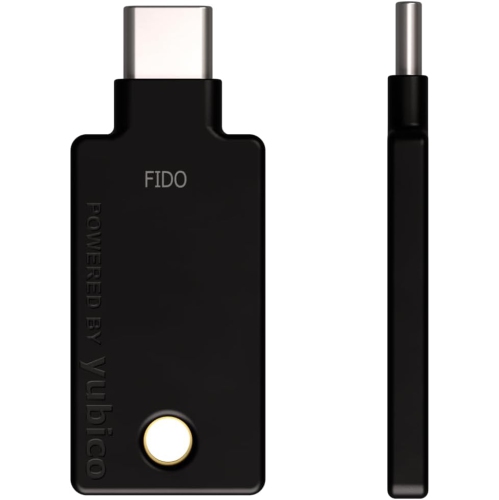 Yubico - Security Key C NFC - Basic Compatibility - Multi-Factor authentication (MFA) Security ...