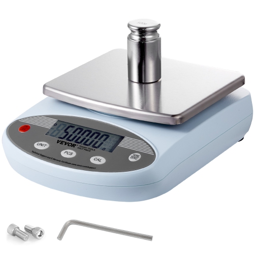 VEVOR 2000g x 0.01g Accuracy High Precision Lab Scale, 13 Units ...