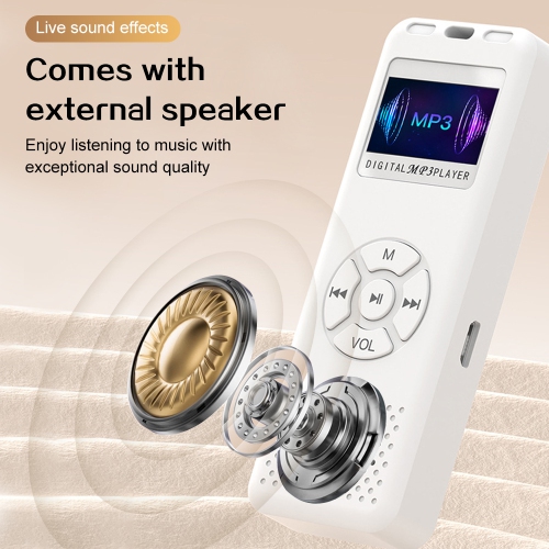 MP3/MP4 player with screen, Bluetooth recorder, FM music player, novel listening, mini radio ...